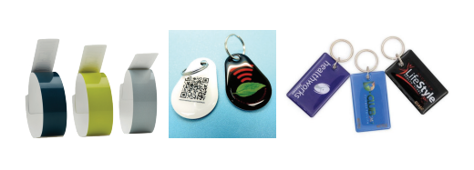 RFID & Barcode Wristbands and Key fobs - RF Data Systems